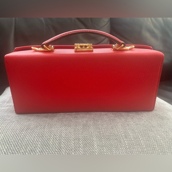 Mark Cross | Bags | New In Box Mark Cross Grace Lungo Bag Tumbled Grain ...